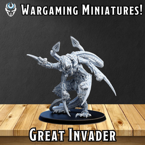 Great Invader - 3D Printed Model For Wargaming | Nerd Legion Main