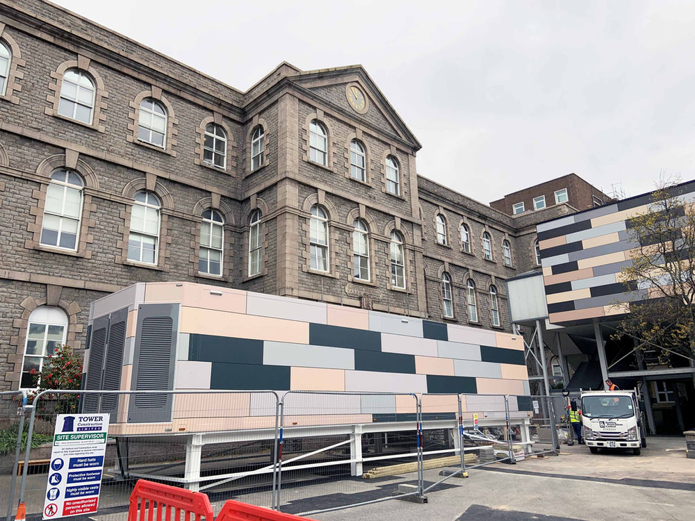 Jersey General Hospital – CT Scanner – Nearing Completion