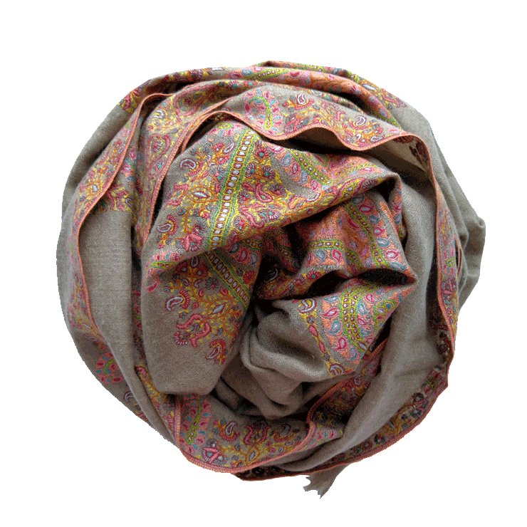 Kashmir / Ladakh Pashmina Shawl, Stole, Scarf 全手高山毛頸巾