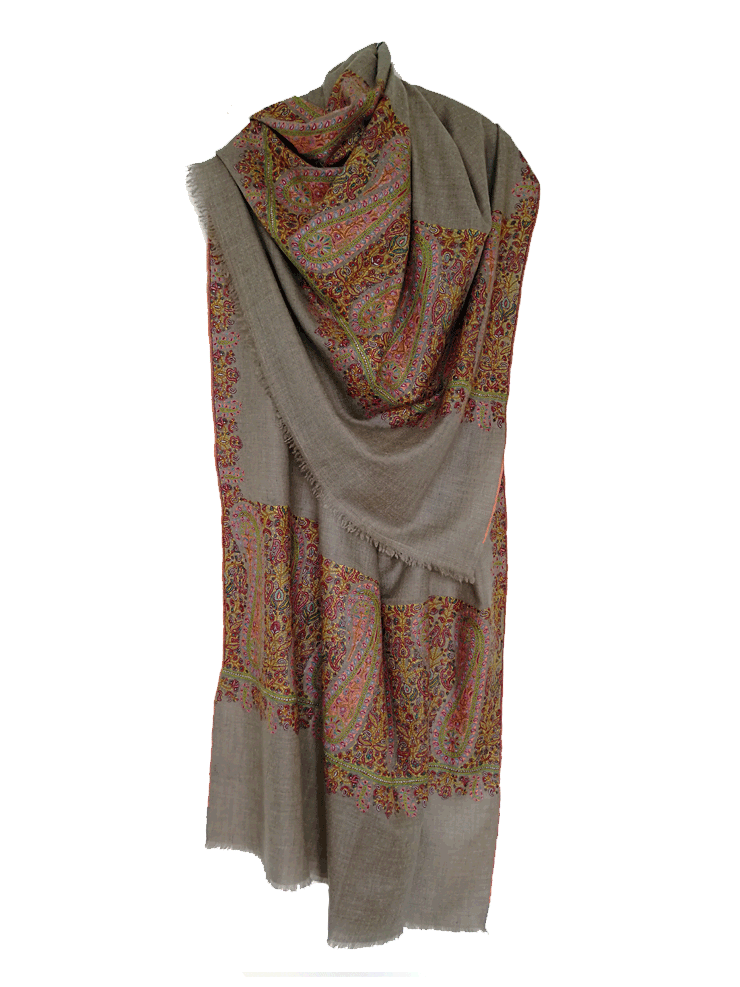 Kashmir / Ladakh Pashmina Shawl, Stole, Scarf 全手高山毛頸巾