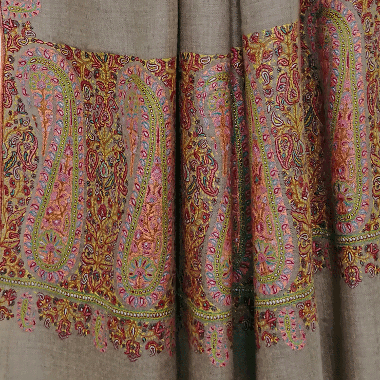 Kashmir / Ladakh Pashmina Shawl, Stole, Scarf 全手高山毛頸巾