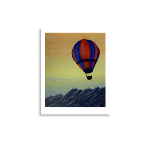 FLYING HIGH POSTER | Sleepy Prints Au