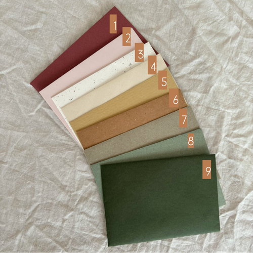 Enveloppen A6 11x15,6cm | Lievigheidje