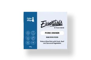 Paleo Ridge ESSENTIALS Pork Dinner 500g | Diamond Raw Food