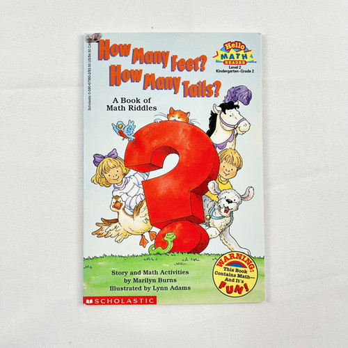 (Level 2) How Many Feet? How Many Tails? By Marilyn Burns, Hello Math ...