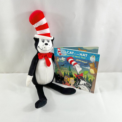 Cat in the Hat Stuffed Animal And Book, Dr. Seuss | The Attic Bookstore