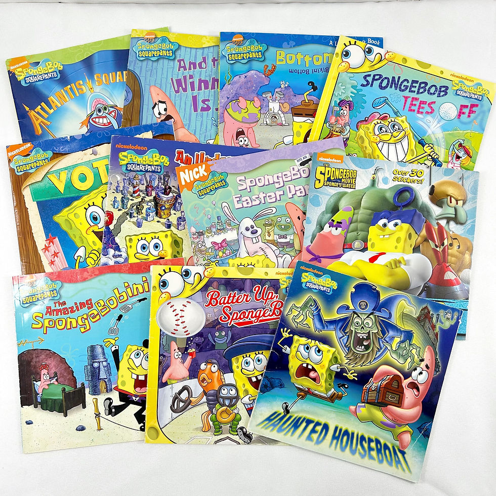 (11) SpongeBob SquarePants | The Attic Bookstore