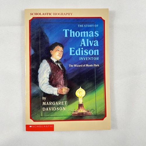 The Story of Thomas Alva Edison Inventor | The Attic Bookstore