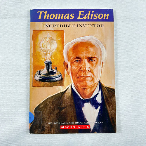 Thomas Edison Incredible Inventor | The Attic Bookstore