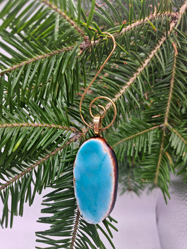 Glazed Rock Ornament | Apple Baker