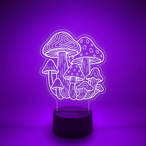 Mushroom LED Lamp – A Whimsical Light for Boho, Fairycore, and ...