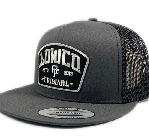 Lowco Original Charcoal Gray Trucker Hat | lowco