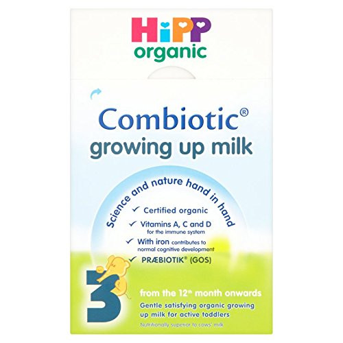 HiPP Organic 3 From the 12th month onwards Growing up milk 600g (Pack ...