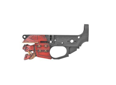 Spikes Painted AR-15 RARE STRIPPED SAMURAI LOWER | Shepard Arms
