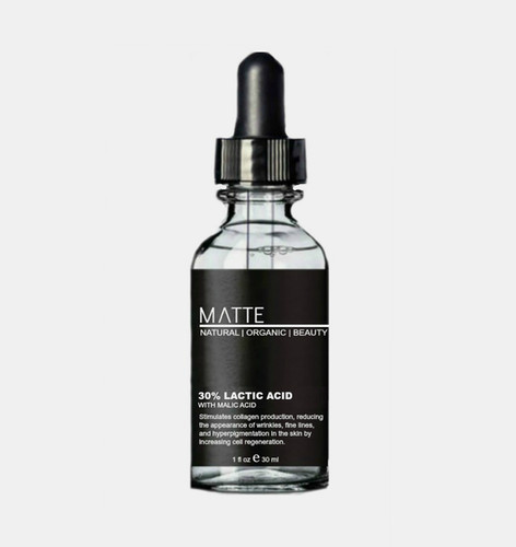 Lactic Acid 30% Rejuvenating Face Peel w/ Malic Acid | Matte Beauty