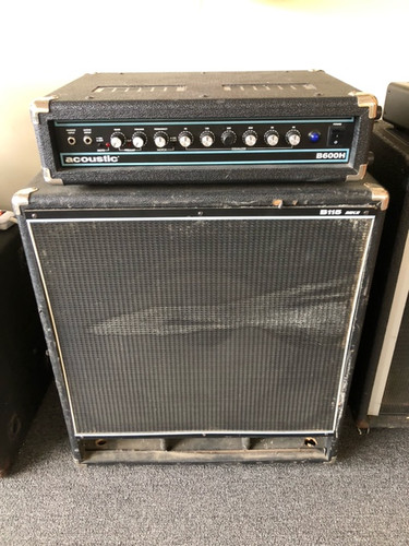 Acoustic B600H and B115 | replaymusicgear