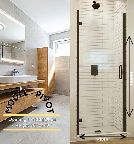 Pivot Shower Doors | ACME Glass LTD
