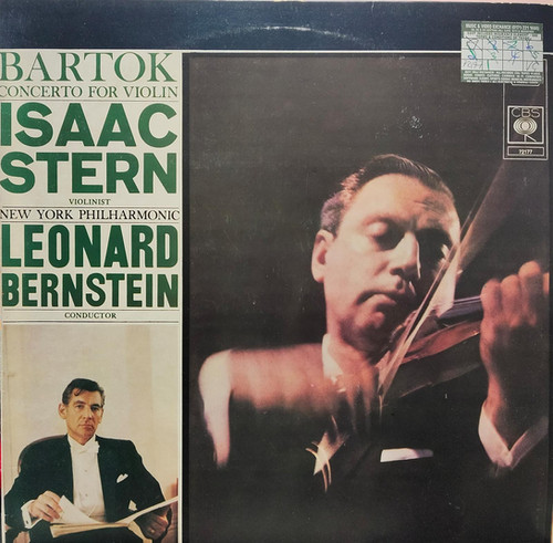 Bartók, Isaac Stern, Leonard Bernstein, New York Philharmonic – Violin ...