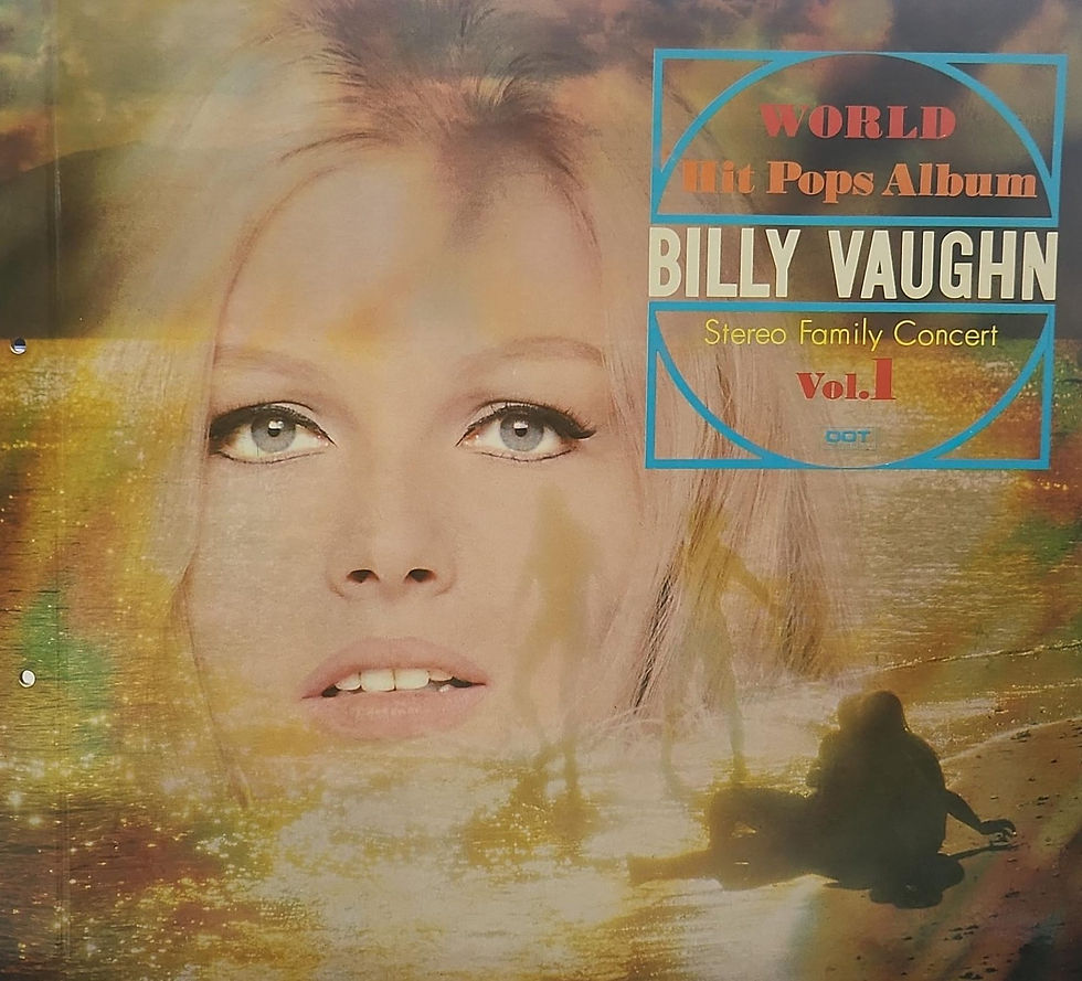Billy Vaughn World Hit Pops Album Vol 1 港膠所 Vinyl Hk