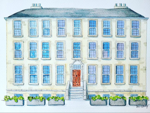 Damer house | Dawn Harvey Artist