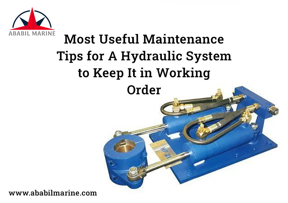Most Useful Maintenance Tips for A Hydraulic System to Keep It in ...