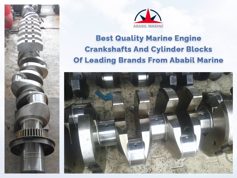 Select Best Quality Marine Engine Crankshafts And Cylinder Blocks Of ...
