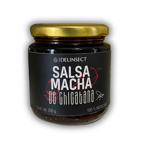 Salsa Macha de Chicatana (200 g) | Delinsect