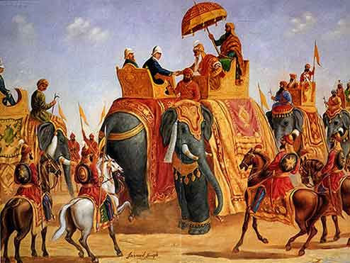 History of Elephants in Jaipur, Northern India