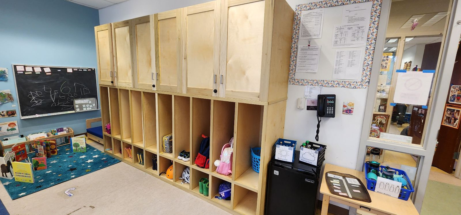 Preschool Cubbies & Cabinets