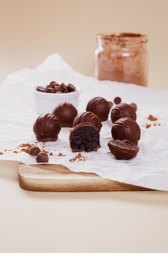 Trufa tradicional | 12 un. | Leve Brigaderia