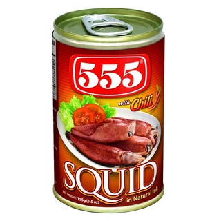 555 Squid Chili 155g b100 | RJ supermart