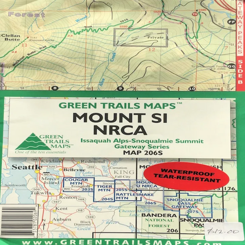 Green Trails Map: Mount Si NRCA | IHM