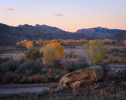 Riverside Glow | Utah | Fine Art Photography Prints by Michael Rung