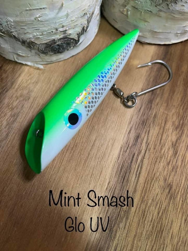 Mint Smash Glow UV | Fishinator Lures