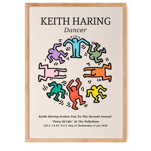 Keith Haring | Dancer | Limone Galleria