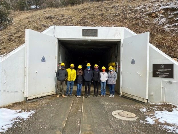 Visiting Edgar Experimental Mine