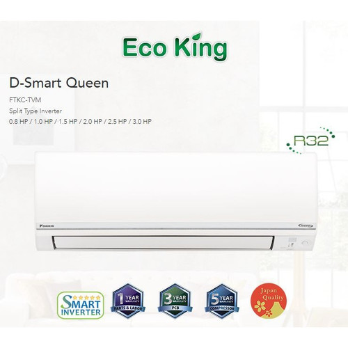 Daikin D-Smart Queen Series Deluxe Inverter | RGL Air Conditioning