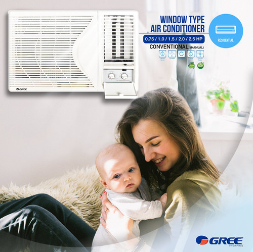 Gree Window Type Conventional Remote Controller | RGL Air Conditioning