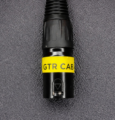 CableLabel™ – Full Stage Pack | Pre-Printed XLR Cable Labels for Live Sound