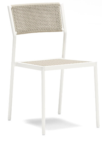 Lisbon Woven Stacking Side Chair | websiteg