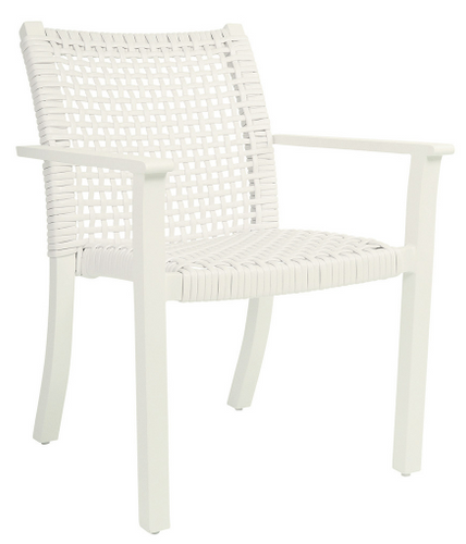 Catherine Aluminum Dining Arm Chair | websiteg