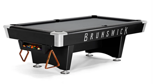 Black Wolf Pro 7' Pool Table- Gully System | websiteg
