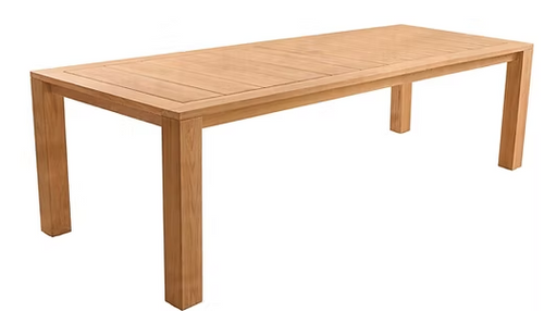 Parsons 97" Teak Dining Table | Patio.com