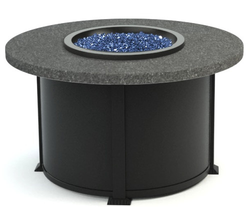 Stonegate 42'' Wide Round Chat Fire Pit Table | websiteg