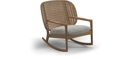 Gloster Kay Low Back Rocker | Patio.com