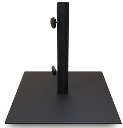 Flat Table Base 35 lbs Square Base | websiteg