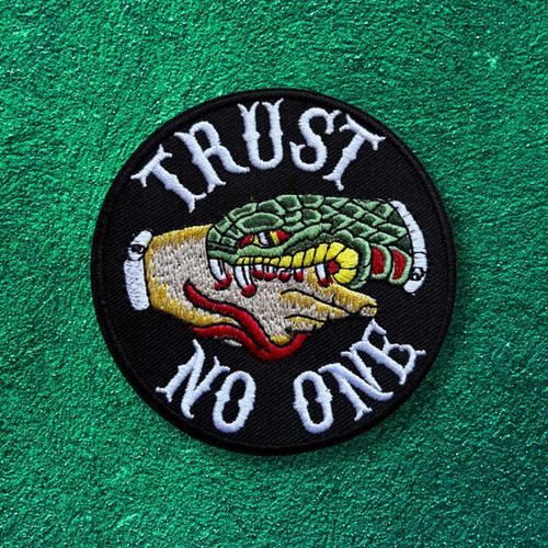 Trust No One patch | Snug Pigs Club