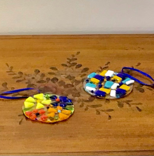 HANGING GLASS ROUNDEL | The Workhouse Dunstable