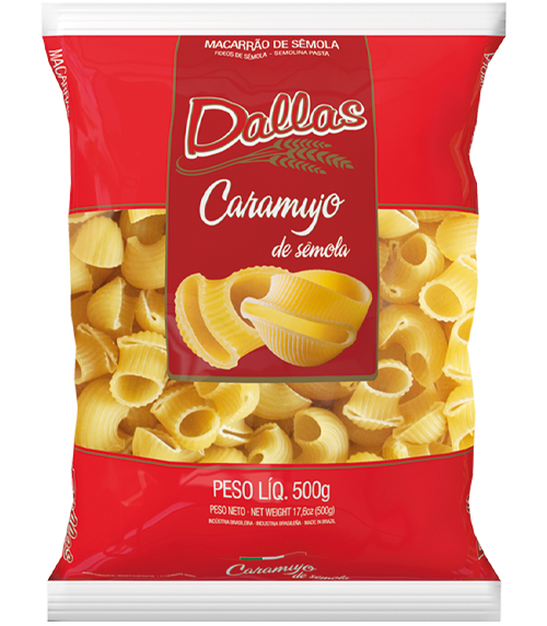 Caramujo Sêmola 500g, 3004, 500g