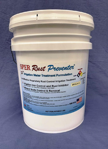 SPER Rust Preventer irrigation treatment